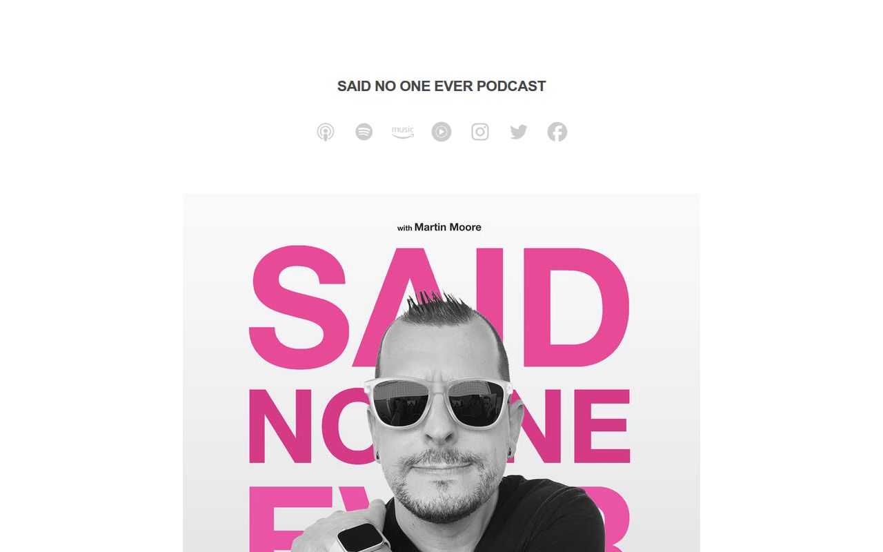 Said No One Ever Podcast